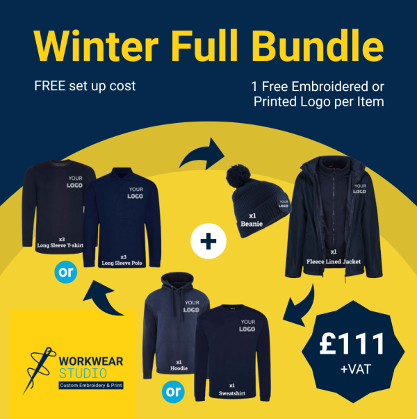 Winter Full Bundle | Workwear Studio - Custom Embroidery & Printing